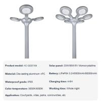 China Durable Solar Lights Outdoor 1000LM Super Bright LED Garden Lights for sale