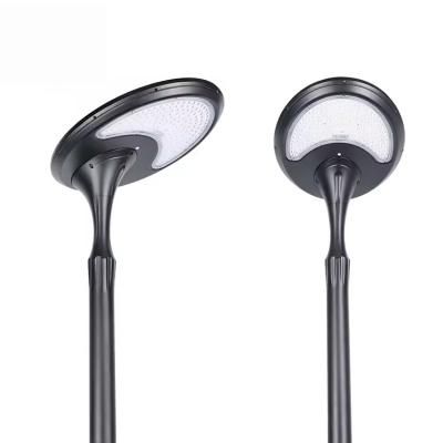 China High-Pole Waterproof IP65 App Control Dimmable Automatic Dark Detection Lighting Solar Garden Outdoor LED Light for sale