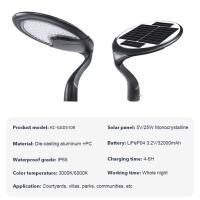 China Motion Sensor Solar Garden Lights Dusk to Dawn Outdoor LED Lights for Yard Patio for sale