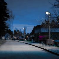 China Motion Sensor Solar Garden Lights Dusk to Dawn Outdoor LED Lights for Yard Patio for sale