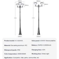 China LED Outdoor Solar Lights Waterproof Motion Sensor Security Lights for Yard Patio Garage for sale