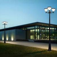 China LED Outdoor Solar Lights Waterproof Motion Sensor Security Lights for Yard Patio Garage for sale