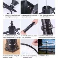 China LED Outdoor Solar Lights Waterproof Motion Sensor Security Lights for Yard Patio Garage for sale