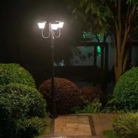 China Bright LED Solar Patio Lights IP65 Waterproof Dusk to Dawn for Garden Yard Pathway for sale
