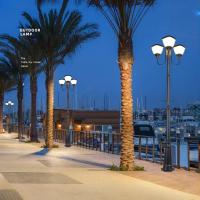 China Super Bright Solar Fence Lights IP65 Waterproof, Dusk to Dawn for Outdoor Garden for sale