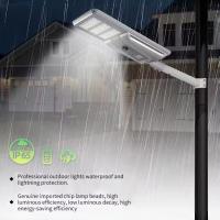 China High Brightness Solar Street Light IP65 Waterproof Dusk to Dawn for Garden Parks for sale