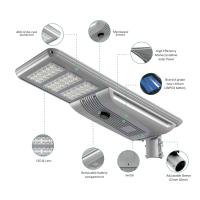 China High Brightness Solar Street Light IP65 Waterproof Dusk to Dawn for Garden Parks for sale