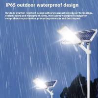 China Smart Solar Street Light with Remote Control IP65 Waterproof for Residential Area for sale