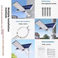 China Solar Street Light with Motion Sensor 2000LM Energy-Saving Residential Lamp for sale