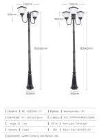 China Solar Garden Pathway Lights Waterproof Bright LED Auto Dusk to Dawn Outdoor Lights for Walkway for sale