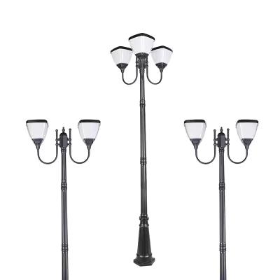 China High Power Solar Garden Lights Super Bright Dusk to Dawn Outdoor Lights for Large Yard for sale