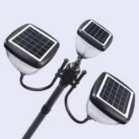 China High Power Solar Garden Lights Super Bright Dusk to Dawn Outdoor Lights for Large Yard for sale