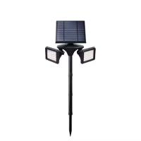 China Bright Solar Spot Lights Outdoor IP65 Waterproof 8 Pack Adjustable Landscape Spotlights for sale