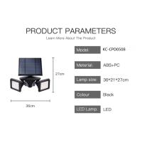 China Bright Solar Spot Lights Outdoor IP65 Waterproof 8 Pack Adjustable Landscape Spotlights for sale