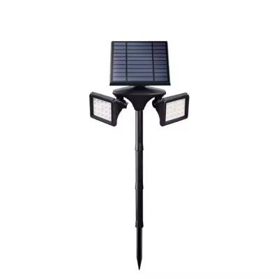 China High Lumen Solar Spot Lights Outdoor 6 Pack IP65 Waterproof Landscape Lighting for sale