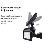 China High Lumen Solar Spot Lights Outdoor 6 Pack IP65 Waterproof Landscape Lighting for sale