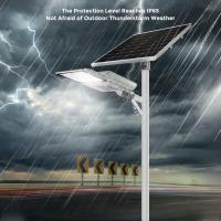 China Solar Street Light Motion Sensor IP67 Waterproof LED Solar Lamp for Outdoor Road Garden Parking Lot for sale