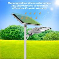 China Solar Street Light Motion Sensor IP67 Waterproof LED Solar Lamp for Outdoor Road Garden Parking Lot for sale