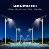 China olar Powered Street Light Dusk to Dawn High Brightness LED Lamp for Residential Commercial Outdoor Lighting for sale