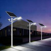 China Solar Street Light 50W IP67 Waterproof Outdoor Solar Powered LED Street Lamp with Motion Sensor for sale