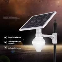 China Infrared Remote Control Multiple Installation Methods Unique Design Simple Elegant Solar Street Light Garden Lamp for sale