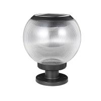 China Intelligent Light Control + Remote Control Solar LED Post Light Three Color Modes Waterproof & Rustproof for sale