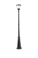 China IP65 Waterproof Solar Garden Light with Dual Color Temperature (6000K/3000K) and LiFePO₄ 7000mAh Battery for sale