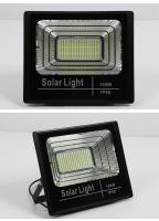 China Solar LED Flood Light with IP65 Waterproof Remote Control and Die-Cast Aluminum Housing for Outdoor Security Lighting for sale