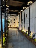 China Decorative Energy Saving Solar Garden Lights with Radar Sensor | 100W & 200W IP65 Waterproof for sale