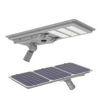 China Best Quality 60W/80W/100W Aluminum All in One LED Solar Street Road High Way Light 3 Years Warranty/ Radar induction/ Remote control for sale