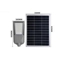 China Solar Street Light –  IP65 Waterproof, Radar Induction & Remote Control, Ideal for Highways, Squares, and Gardens for sale