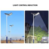 China Solar Street Light –  IP65 Waterproof, Radar Induction & Remote Control, Ideal for Highways, Squares, and Gardens for sale