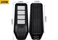 China High-Efficiency 100W–200W Solar LED Street Light – Advanced MPPT Control, IP65 Waterproof, Long-Lasting LiFePO4 Battery for sale
