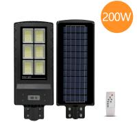China Solar Powered Dusk To Dawn Street Light LED Street Light Solar System Road Smart Solar Street Light for BLK-50W 100W 200W 300W for sale