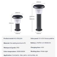 China Solar Lawn Light for Garden Pathway | Stainless Steel, IP65 Waterproof, Auto On/Off, 8-12H Runtime for sale