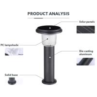 China Solar Lawn Light for Garden Pathway | Stainless Steel, IP65 Waterproof, Auto On/Off, 8-12H Runtime for sale