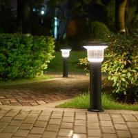 China Solar Lawn Light for Garden Pathway | Stainless Steel, IP65 Waterproof, Auto On/Off, 8-12H Runtime for sale