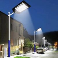 China All-Weather Solar LED Street Lamp with Remote Control | 800 LEDs, 20000mAh Battery, 270㎡ Coverage, IP65 Waterproof for sale
