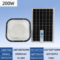 China Powerful Solar Flood Lights Solar Panel Led Flood Light LED Yard Flood Lights for GKD-100W 150W 200W for sale