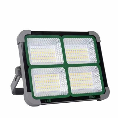 China Wholesale High Brightness Portable Exterior Camping Hiking Flood Light USB Charging Sos Flash 100W Solar LED Working Lights for sale