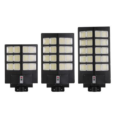 China 100W 10000MAH Solar Street Light with ABS Plastic Housing Motion Sensor and Dimming Mode for Maximum Energy Saving LED Solar Street Light for sale