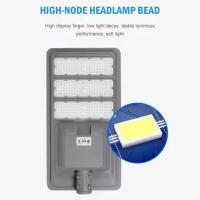 China Solar Light with Electronic Display & Radar Sensor 55W Panel, IP65 Waterproof, No Wiring, Easy Installation for sale