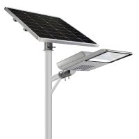China Solar Light with MPPT Controller & IP66 Waterproof 193.02LM/W, 3-5 Days Backup, No Wiring, 12-15m Installation Height for sale