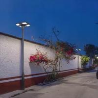 China Solar Light with Die-Cast Aluminum Housing IP65 Waterproof, White/Warm White, No Wiring, 2.6-4m Pole Mount for sale