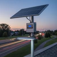 China MPPT Controller Solar Powered Street Light Sustainable Energy Lighting System for Highways Parks and Residential Streets for sale