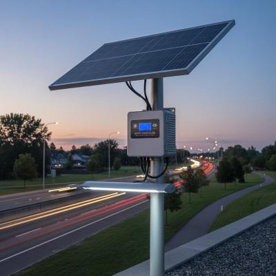 China MPPT Controller Solar Powered Street Light Sustainable Energy Lighting System for Highways Parks and Residential Streets for sale