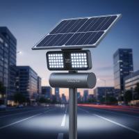 China Lumileds 3030smd Led Chips 120pcs Fe Battery 21ah 180lm 190lmw Led Solar Street Light Solution For Urban Lighting Needs for sale