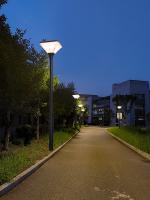 China Solar Light with Timer & Light Control 25W Mono Panel, 3-5M Height, IP65 Waterproof, 3000K/4000K/6000K, No Wiring for sale