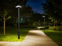 China Solar Light with Timer & Light Control 20W Mono Panel, 3-4M Height, IP65 Waterproof, 3000K/4000K/6000K, No Wiring for sale