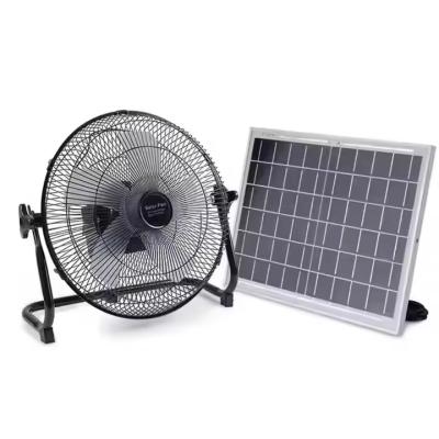 China 14 16 Inch Wireless 2400mAh Table Deck Charger Mini USB Lithium Battery Portable Charging Solar Outdoor Camping Metal Electric Rechargeable Cooling Fan for sale